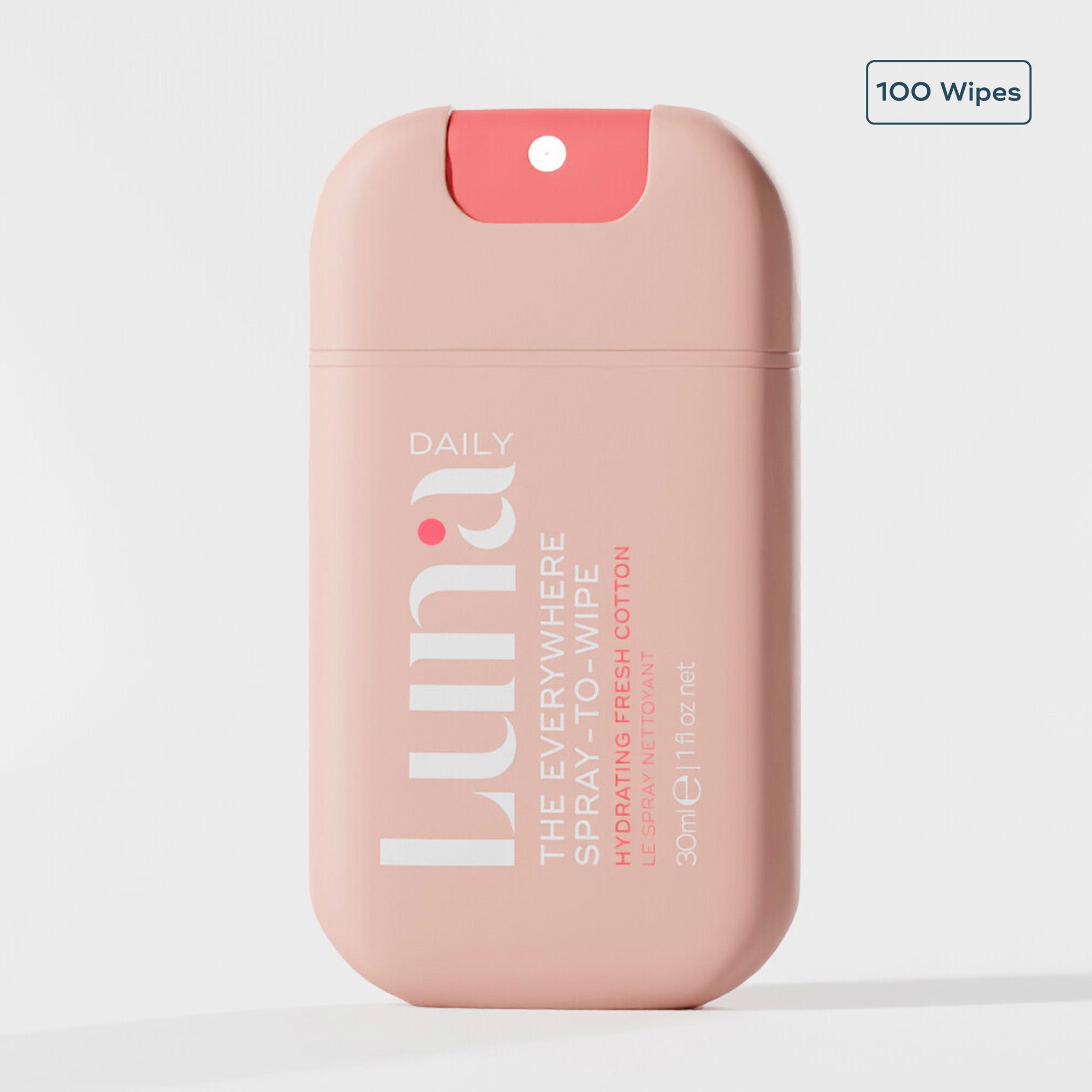 THE HYDRATING EVERYWHERE SPRAY-TO-WIPE MINI | Luna Daily - Travel-Size Cooling Spray