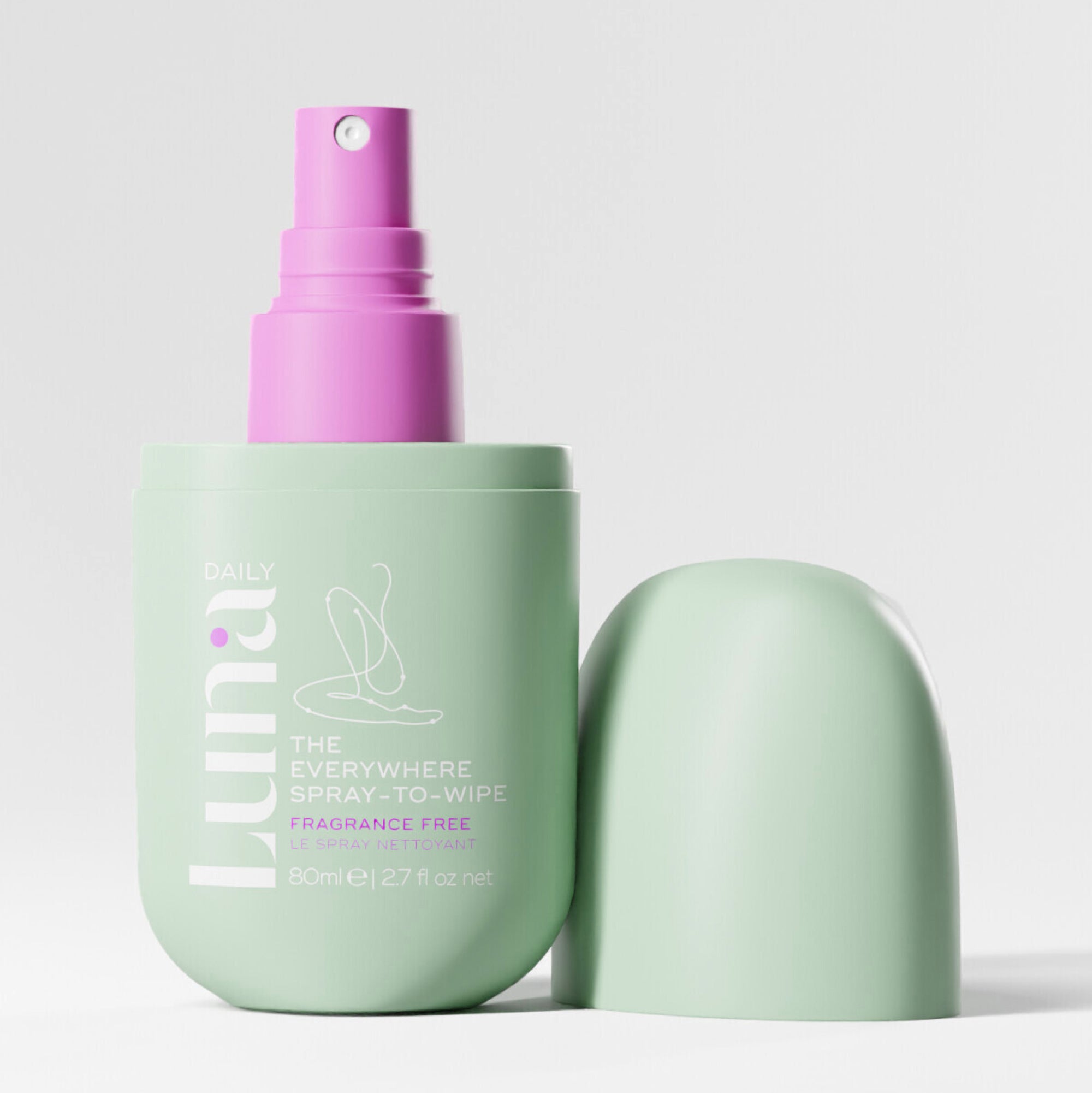 The Fragrance Free Everywhere Spray-To-Wipe – Luna Daily